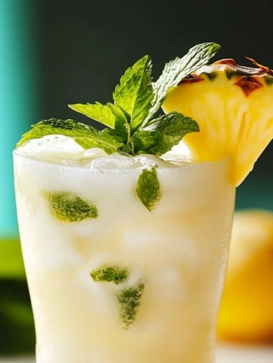 Pineapple Coconut Mojito Mocktail: The Ultimate Amazing Recipe - Fresh ...