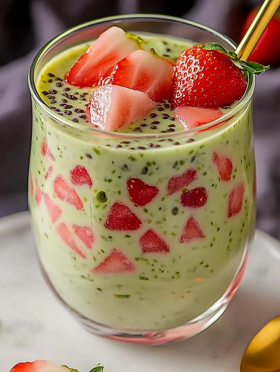 Strawberry Matcha Sago: An Incredible Ultimate Recipe - Fresh Juice Kitchen